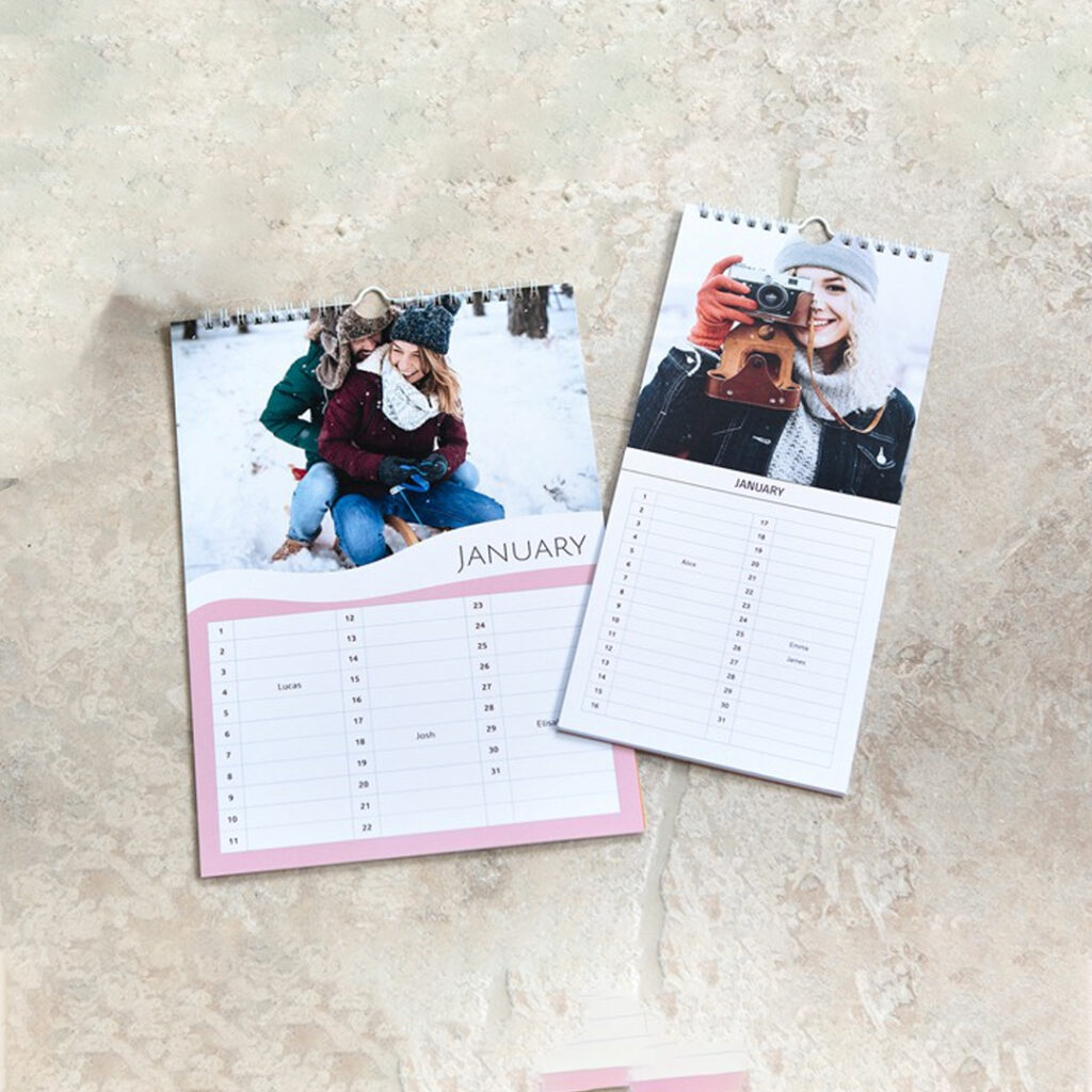 Top Bind Calendar - Customized Printing Services - Aprints.pk