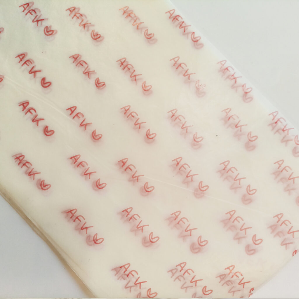 Custom Butter Paper | Wrapping Paper- Custom Printing Aprints.pk