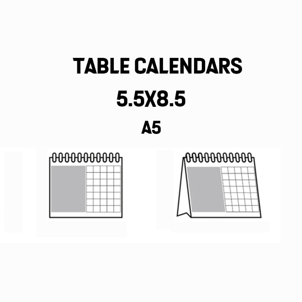 Table Calendar - Customized Printing Services - Aprints.pk