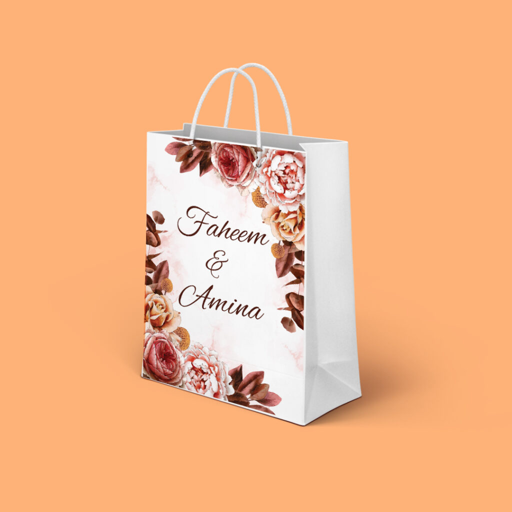 Red Roses Gift Bag - Aprints.pk