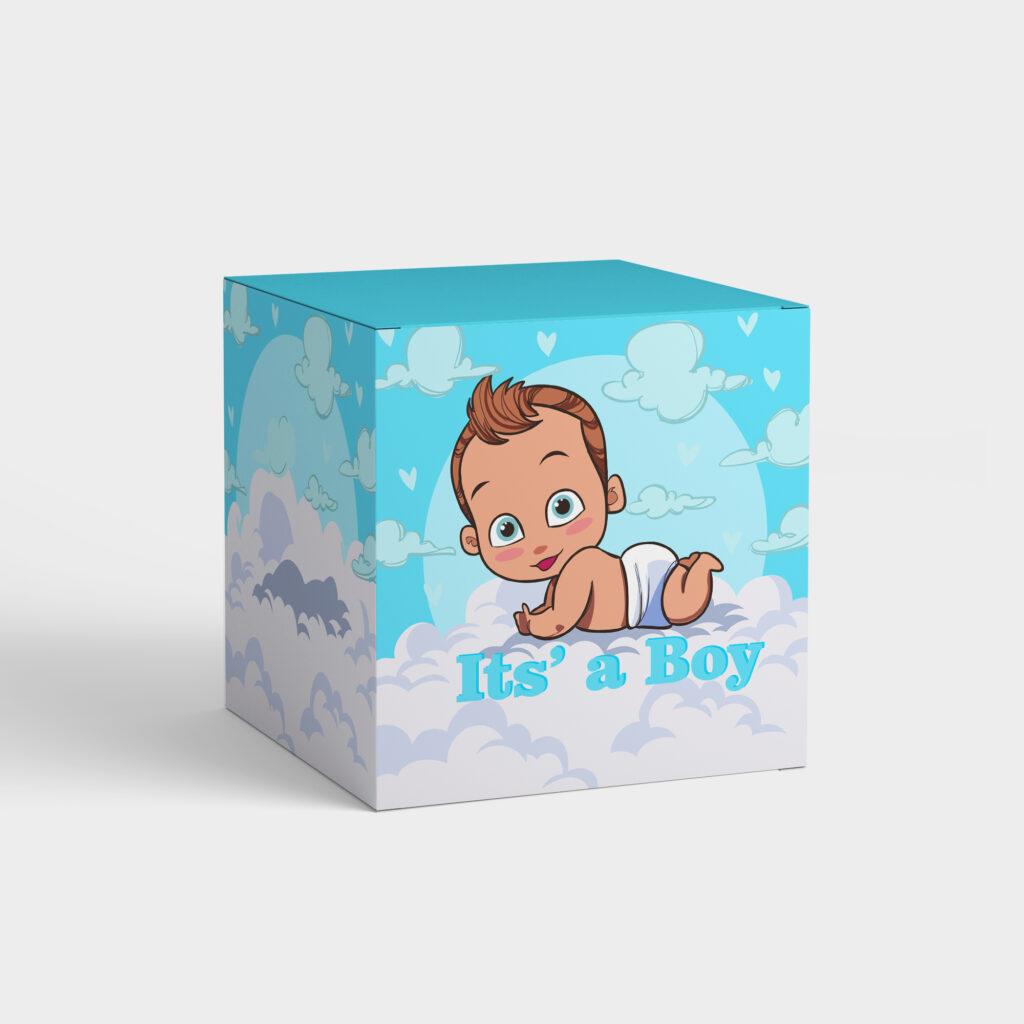 Its a Boy Favour Box - Aprints.pk