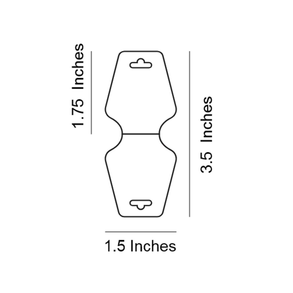 Buy Necklace - Bracelets Hanging Display Tag - Custom Print - Aprints.pk