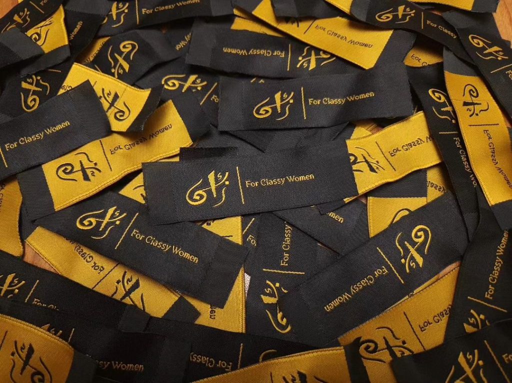 Fabric Woven Tags for Cloths- Aprints.pk