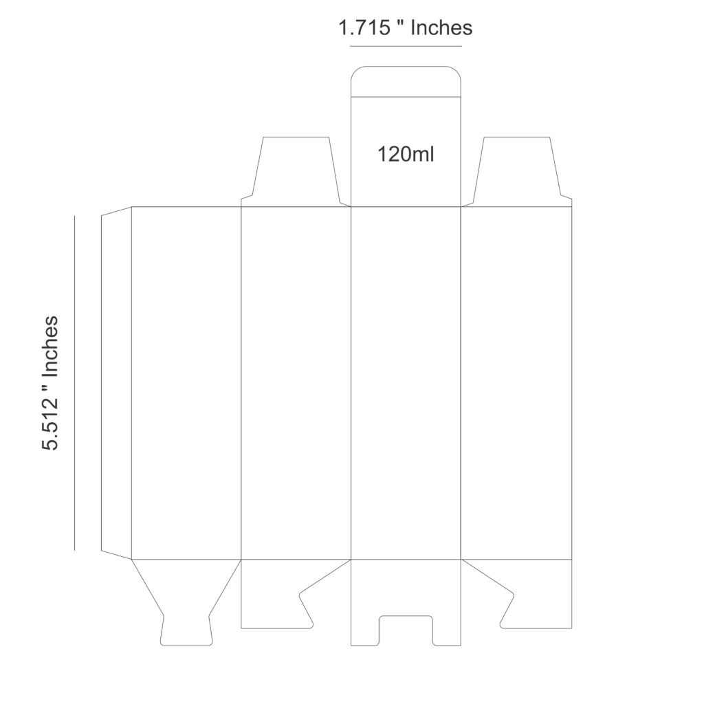 Buy Custom 120ml Bottle Packaging Boxes