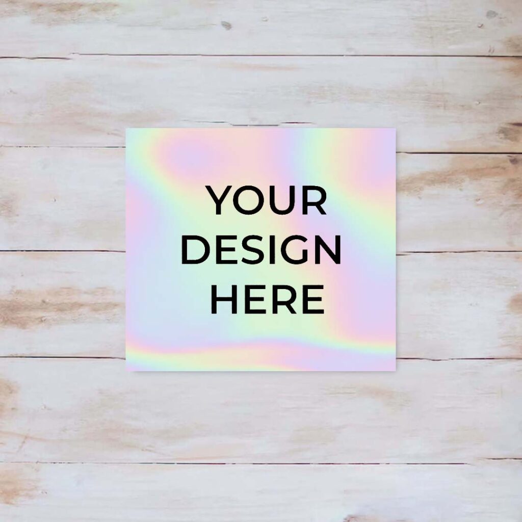 Buy Holographic Square Stickers Online - Aprints.pk