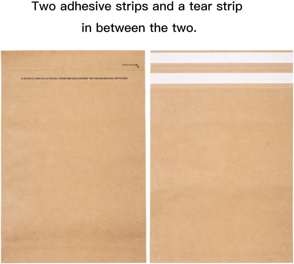 Brown Kraft Paper Poly Bag - Aprints.pk