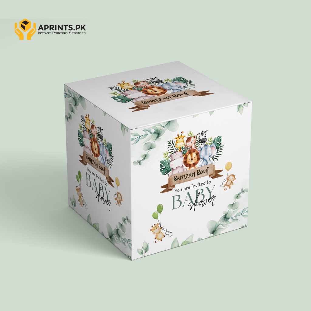 Baby Lion & Animals Box - Aprints.pk