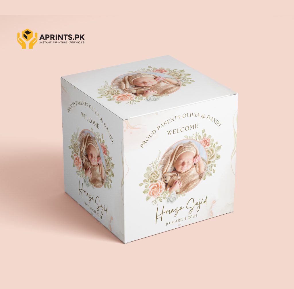 Floral Cute Baby Box - Aprints.pk