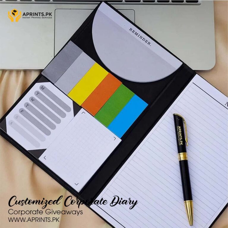 Sticky Notes Journal Notebook Customized - Aprints.pk