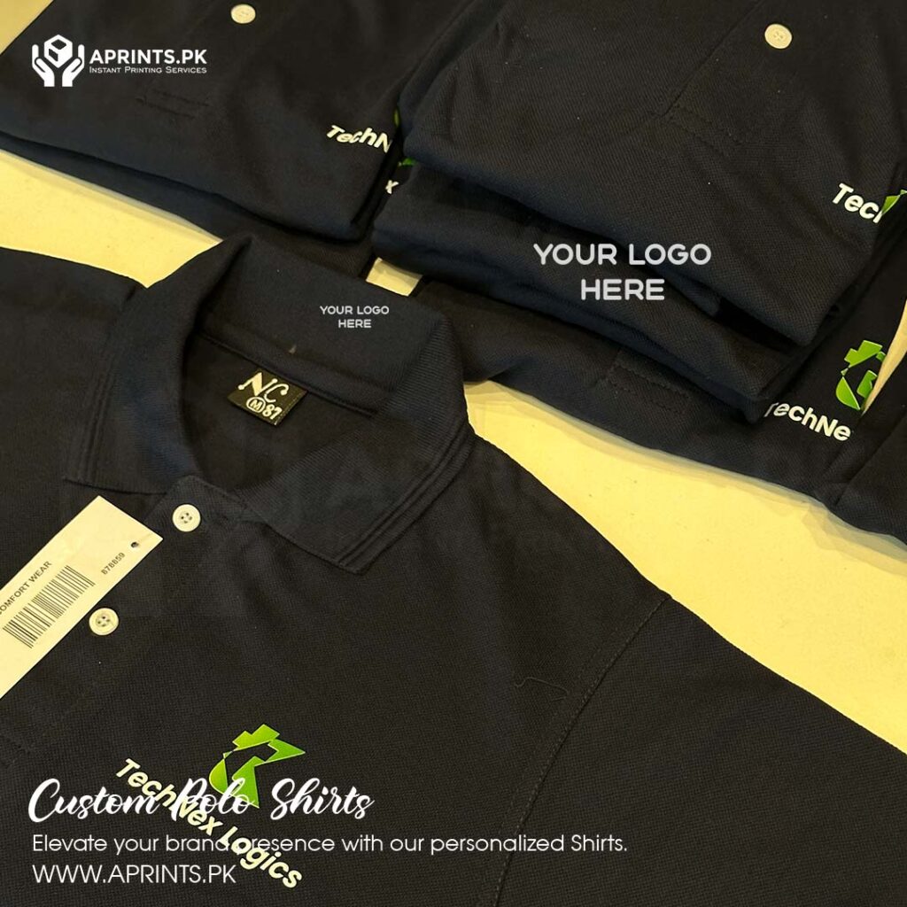 Custom Printed Polo Shirt - Aprints.pk