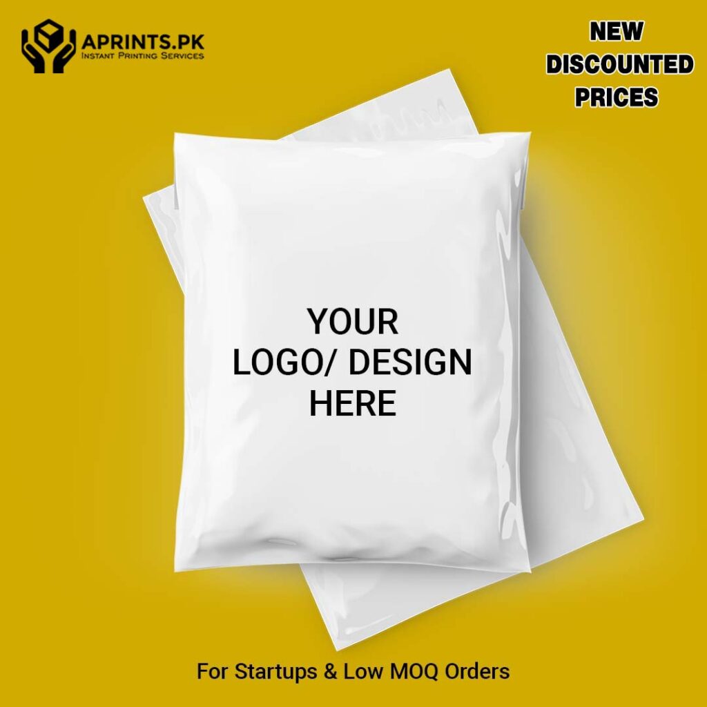 Custom Printed Courier Flyer Bags – Premium Quality - Aprints.pk